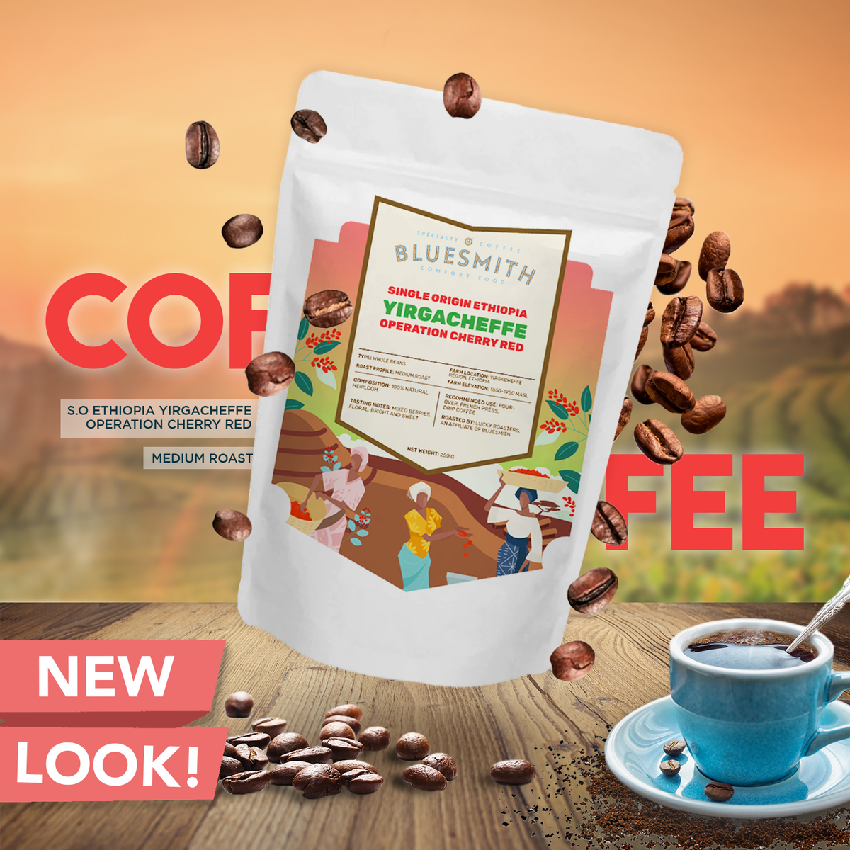 Ethiopia Yirgacheffe Operation Cherry Red Single-Origin – Bluesmith